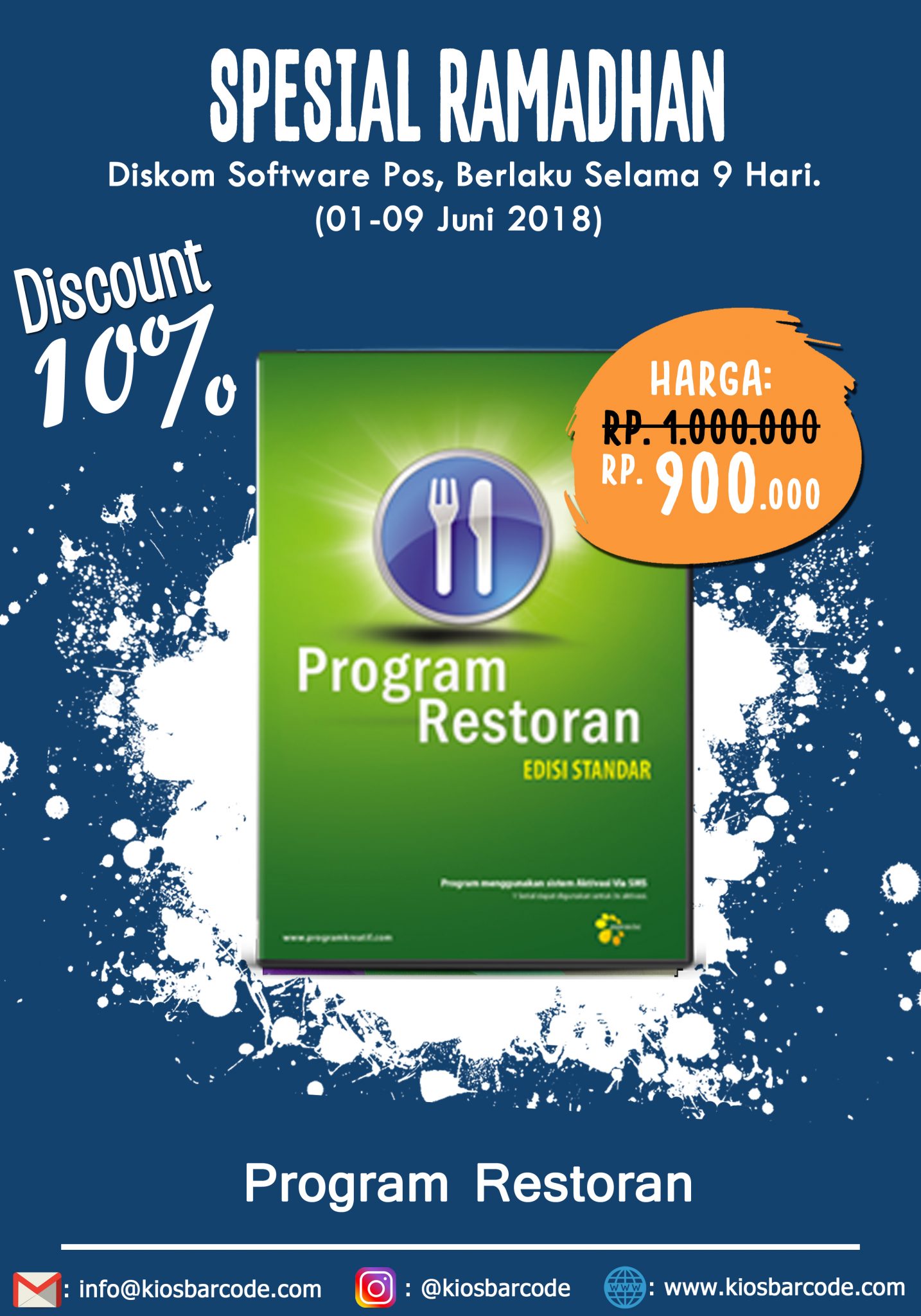 promo ramadhan program restoran - Kios Barcode