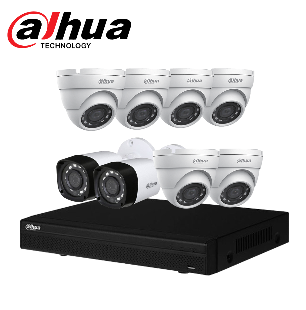 Jual Paket CCTV Dahua 8 Channel Bekasi - Kios Barcode .com