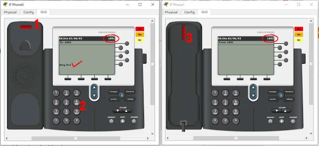 pengujian dial voip dengan ip phone - Kios Barcode