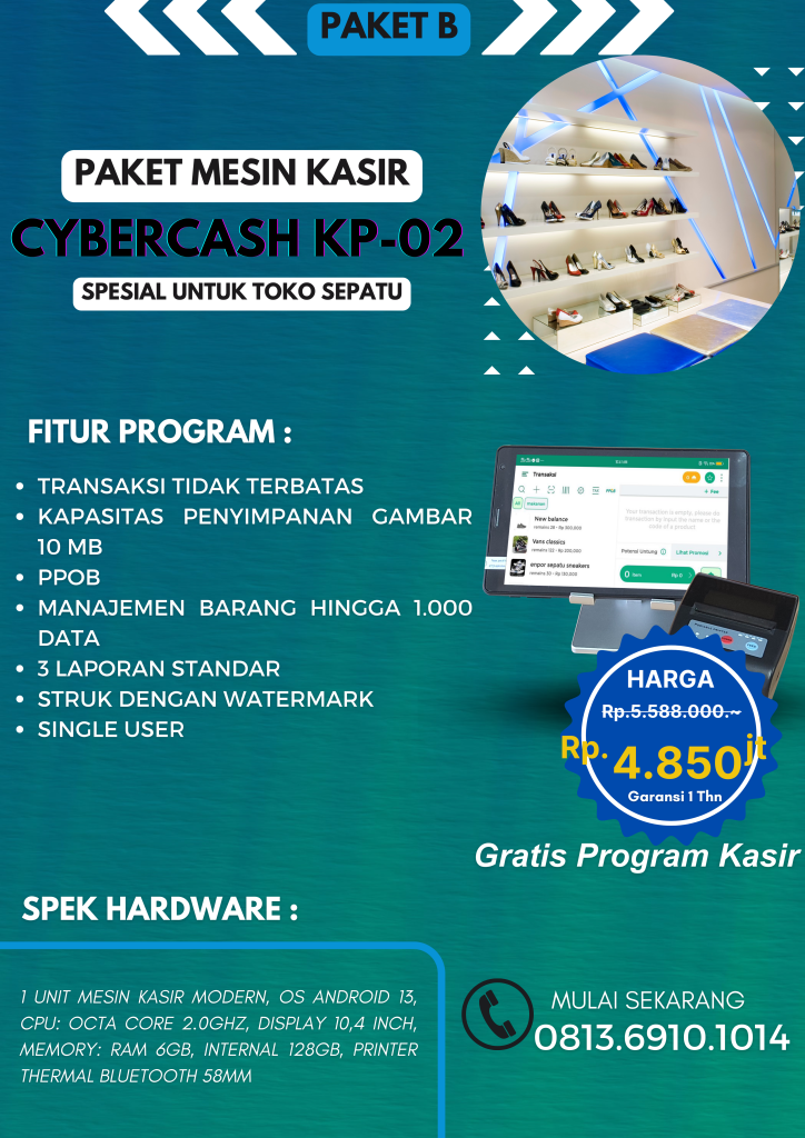 Mengoptimalkan Bisnis Sepatu Anda dengan CYBERCASH