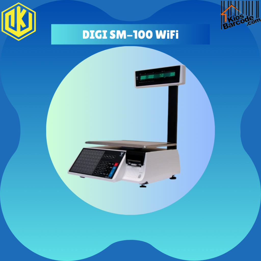 Upgrade Bisnis Anda dengan Timbangan DIGI SM-100 WiFi Berbasis Jaringan